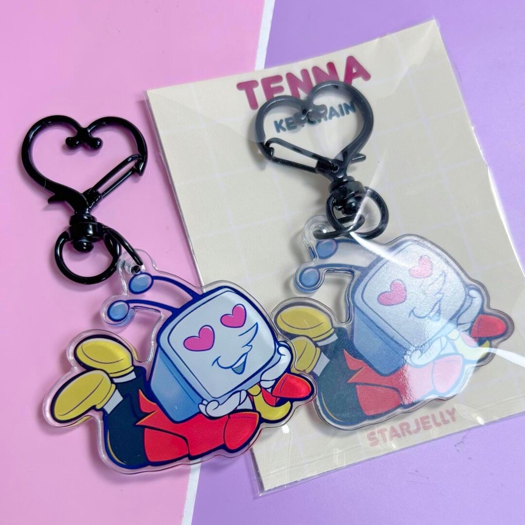 Tenna Deltarune | Bag Charm | Acrylic Keychain | Backpack Accessory ...