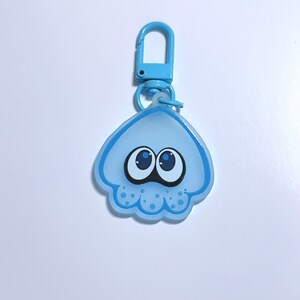 Little Squids | Frosted Acrylic | Kawaii Keychain | Cute Charm | Chibi ...