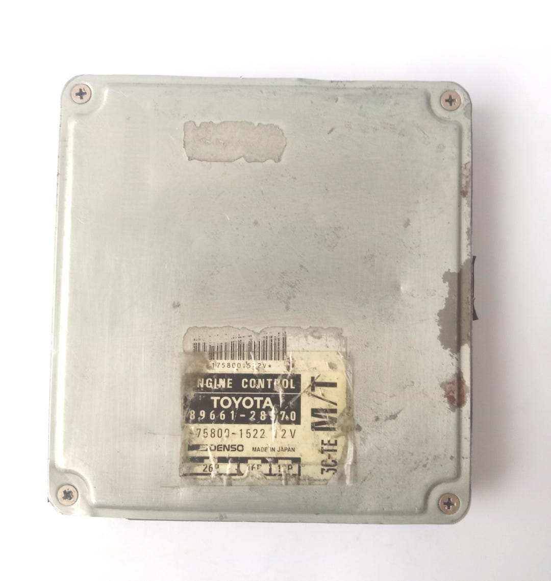 Toyota Denso Engine Control Unit Plug & Play 89661-28570 3C-TE A/T ECU ...