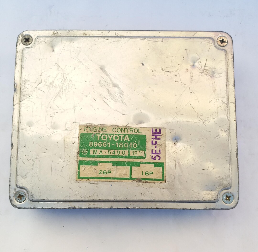 Toyota Sera 1990-1991 5E-FHE Manual Engine Control Computer ECU ECM ...
