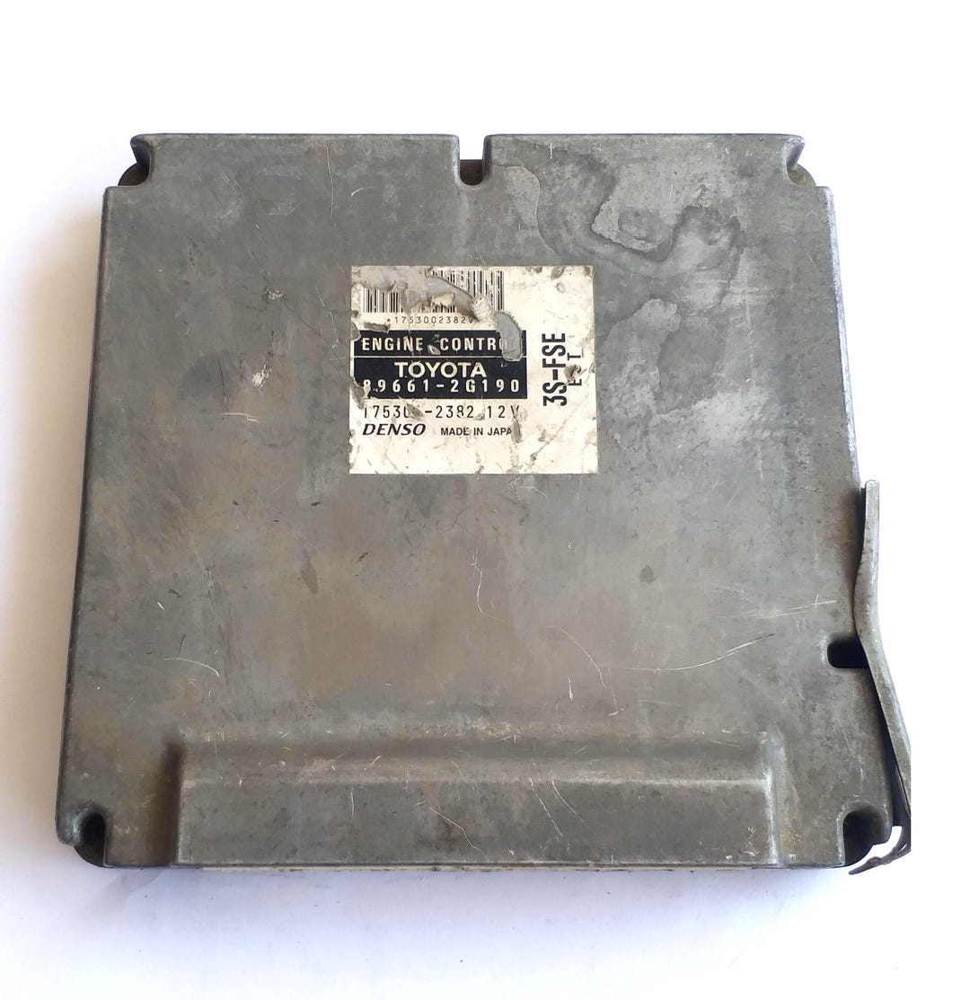 Toyota ECU Computer 89661-2G190 175300-2382 3S-FSE JDM Used - Etsy