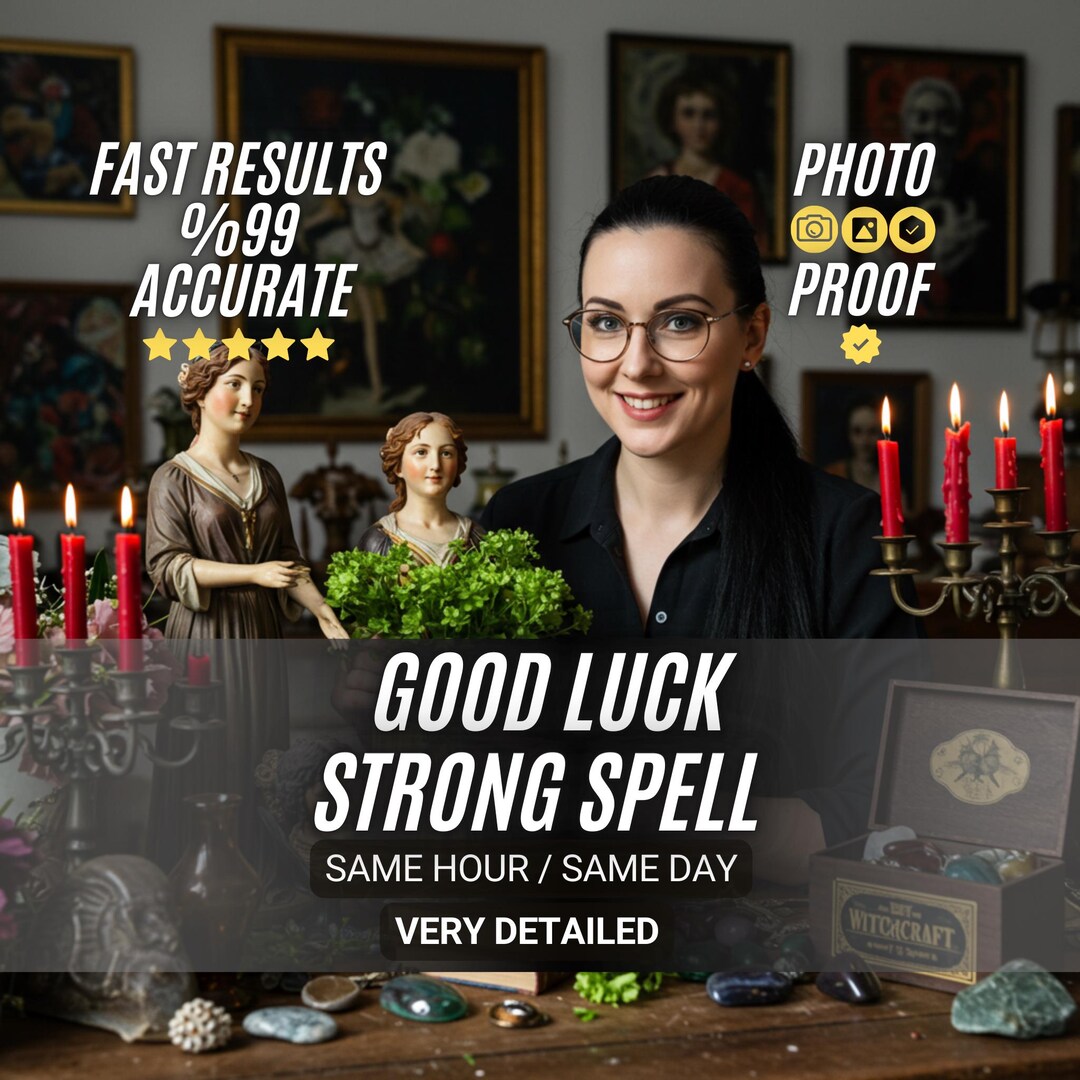 Good Luck Spell, Same Day, Fast Results Luck Spell, Good Fortune Spell ...