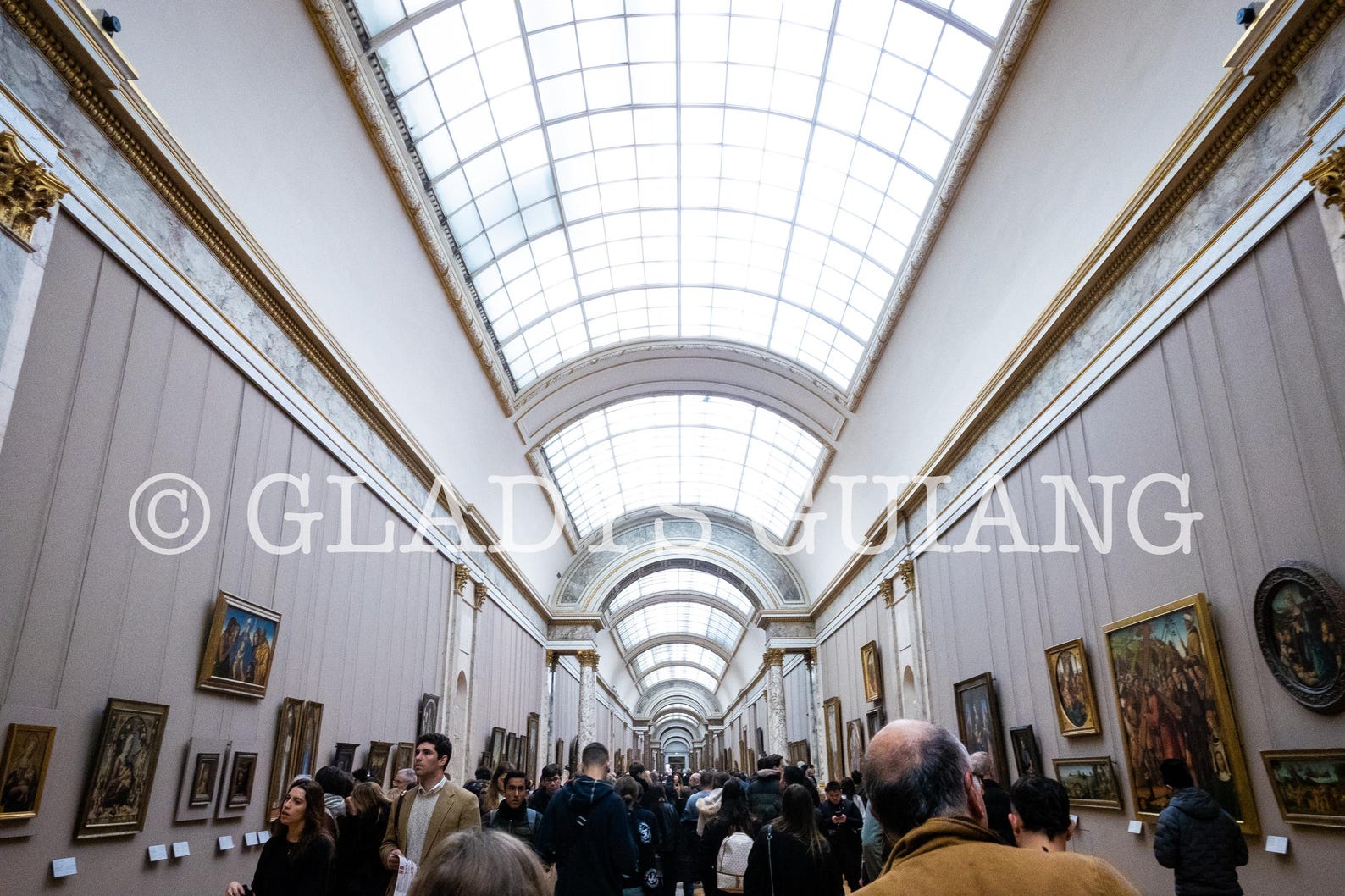 Paris - Musee De Louvre - Etsy