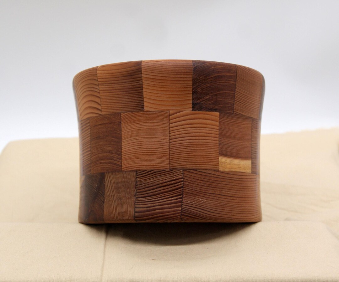 Hand Turned Redwood Bowl, Segmented Hand Made in the USA - Etsy