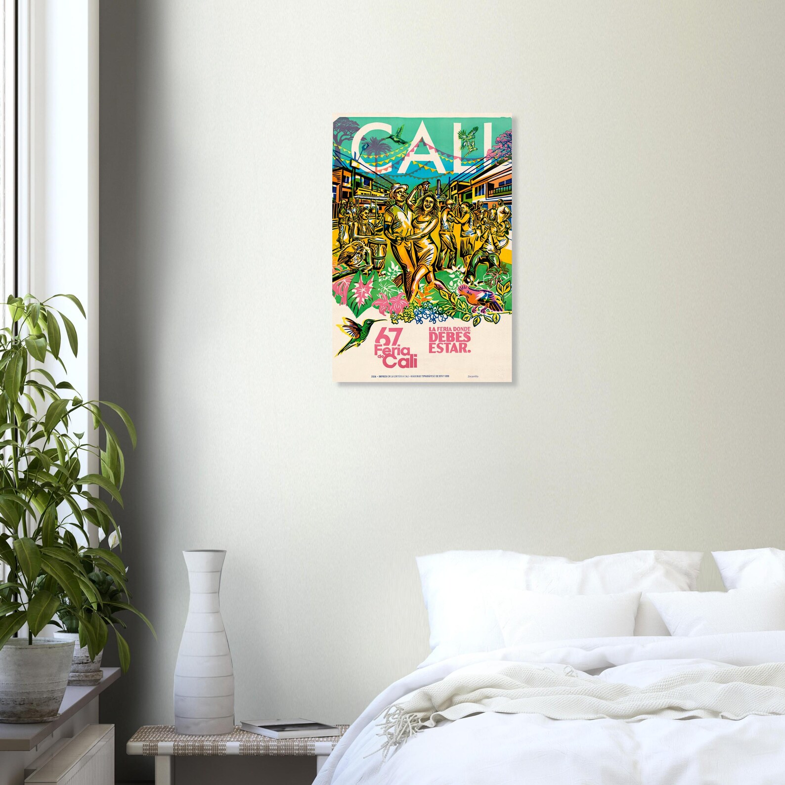 Colombia Print Poster – Cali Colombia Wall Art, South America Travel ...