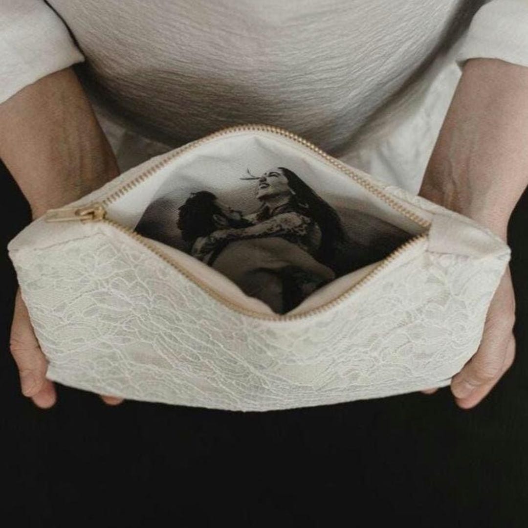 Bridal Lace Clutch: Personalized Keepsake Gift for Bride - Etsy