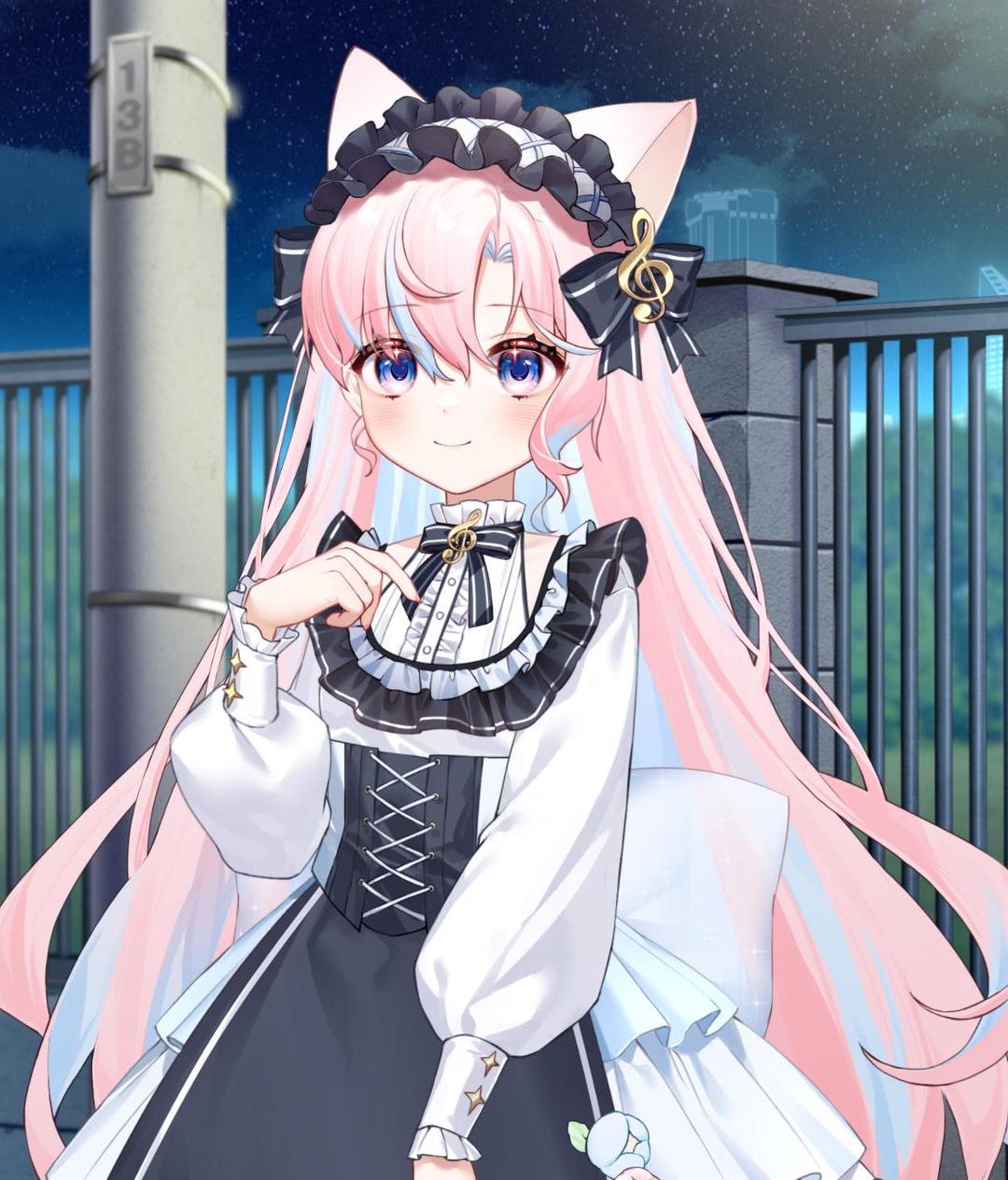 Live2d Premade Vtuber Model: Lady Cat / Kitty / FULLY RIGGED - Ready to ...