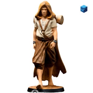 Fantasy Wanderer Miniature: Walking Traveller STL for Resin & FDM 3D ...