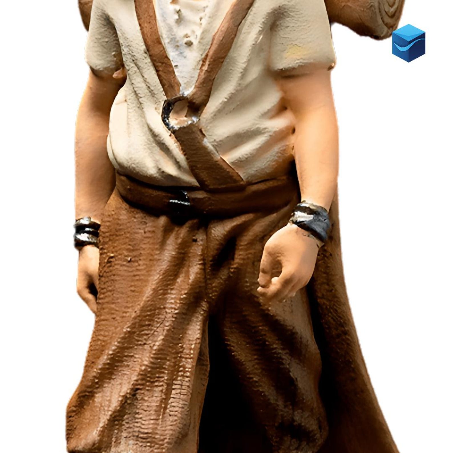 Fantasy Wanderer Miniature: Walking Traveller STL for Resin & FDM 3D ...