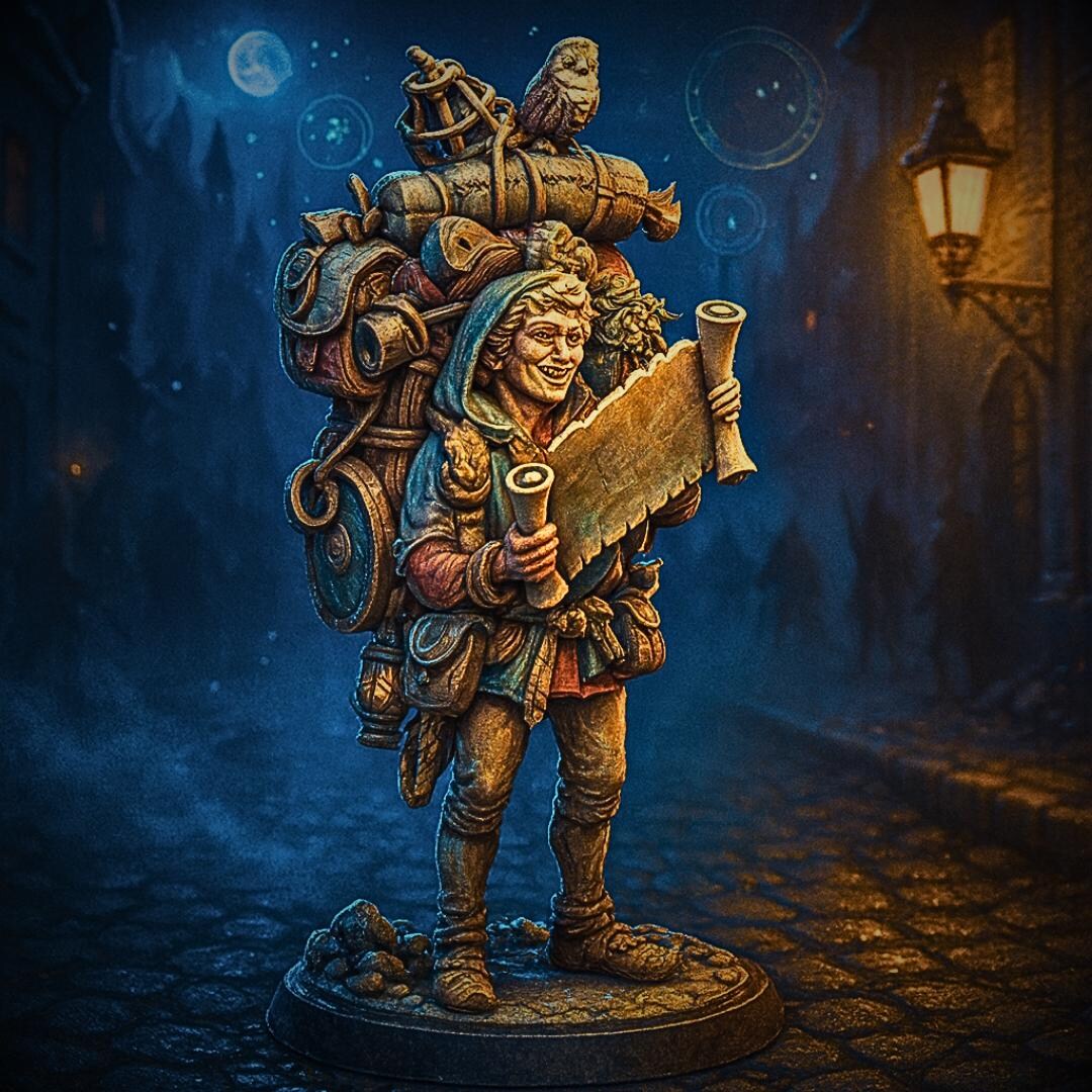 Pathfinder Explorer STL Miniature — Presupported Resin 3D Print (32 ...