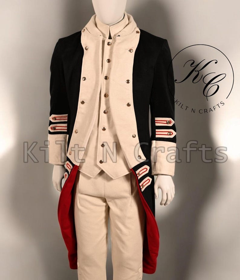 Napoleon Bonaparte Tailcoat | French Empire Military Jacket | 19th ...