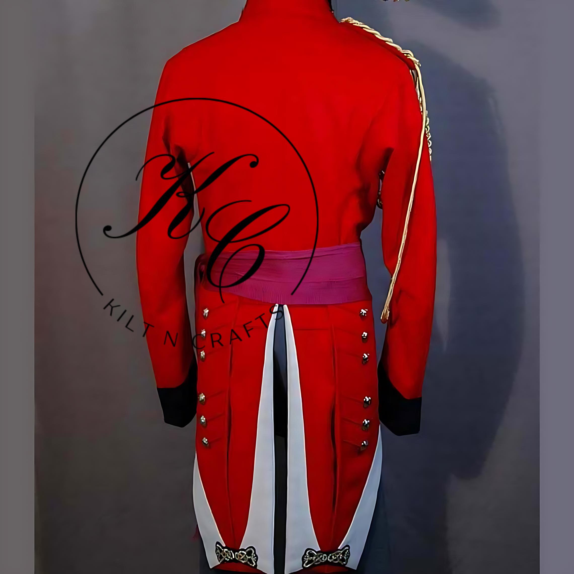 British Lieutenant-general Military Uniform – Custom Tailored Wool Coat ...