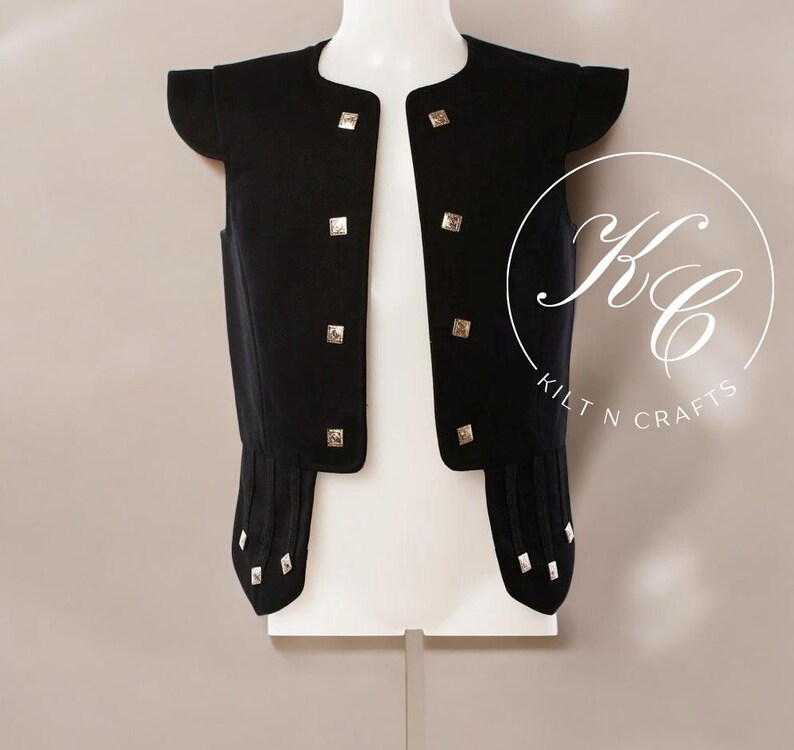 Traditional Jacobite Kilt Vest | Highland Waistcoat for Scottish Attire ...