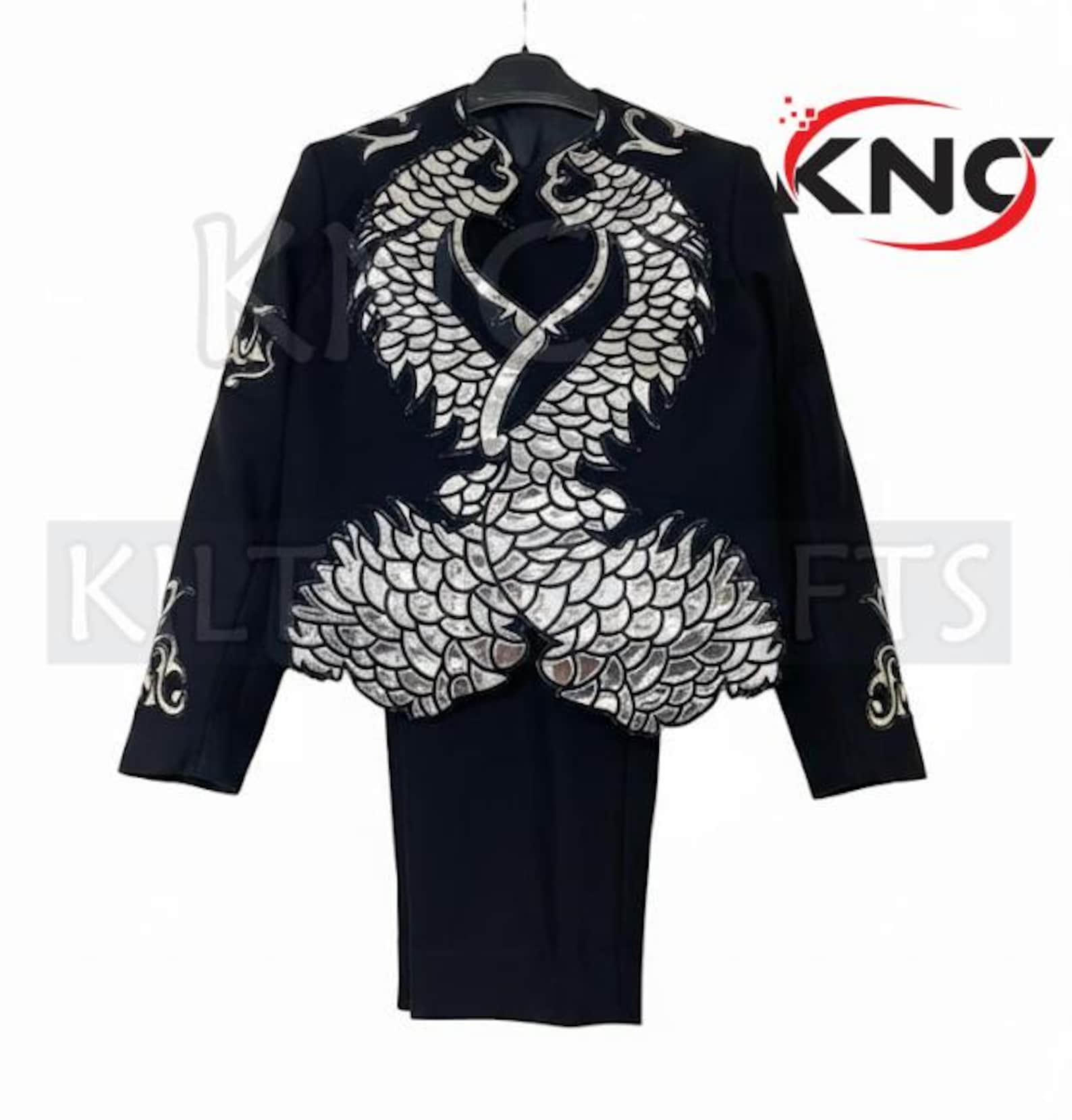 Michael Jackson Silver Dragon Suit – King of Pop Tribute Outfit - Etsy