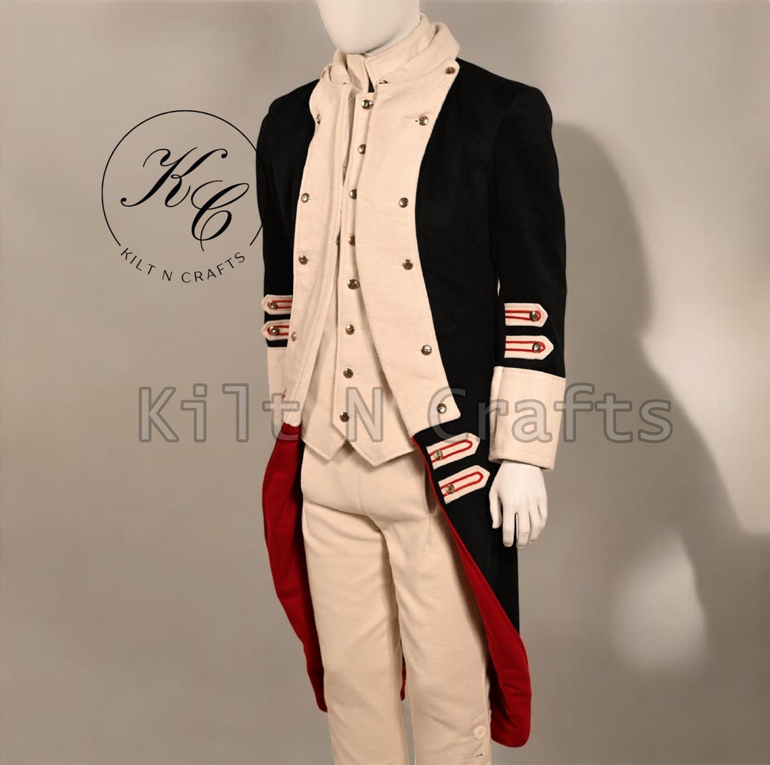 Napoleon Bonaparte Tailcoat | French Empire Military Jacket | 19th ...