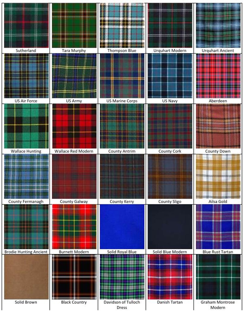 Handmade Wool Tartan Great Kilt – 16th Century Scottish Highland Style ...