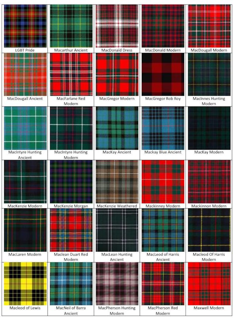 Handmade Wool Tartan Great Kilt – 16th Century Scottish Highland Style ...