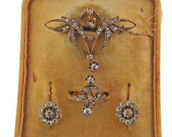 Antique Parure - Etsy