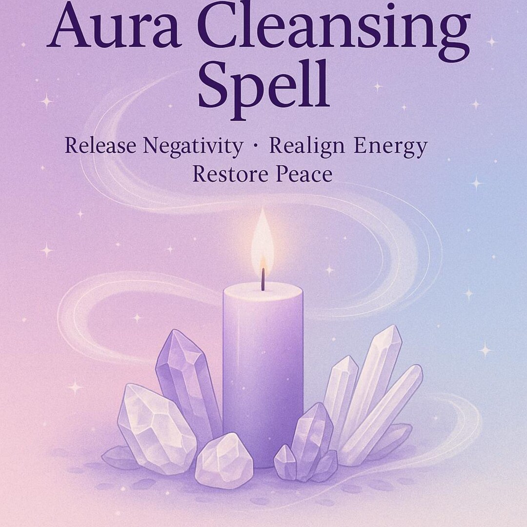 Aura Cleansing and Energy Reset Spell: Release Negativity, Realign and Renew - Etsy