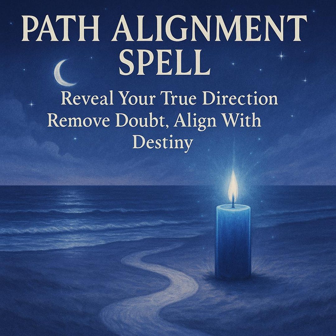 Path Alignment Spell: Reveal Your True Direction, Remove Doubt, Align ...