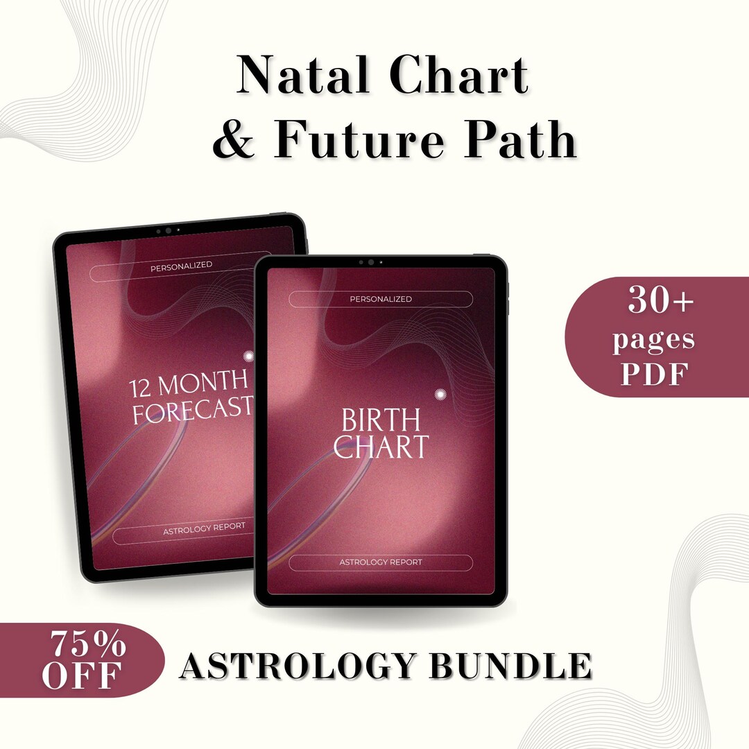 In-depth Birth Chart Reading, Birth Chart Astrology Reading, Full ...