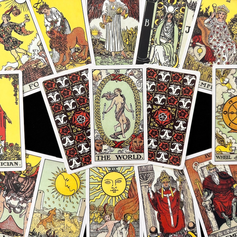 Travel Tarot Deck Small - Etsy