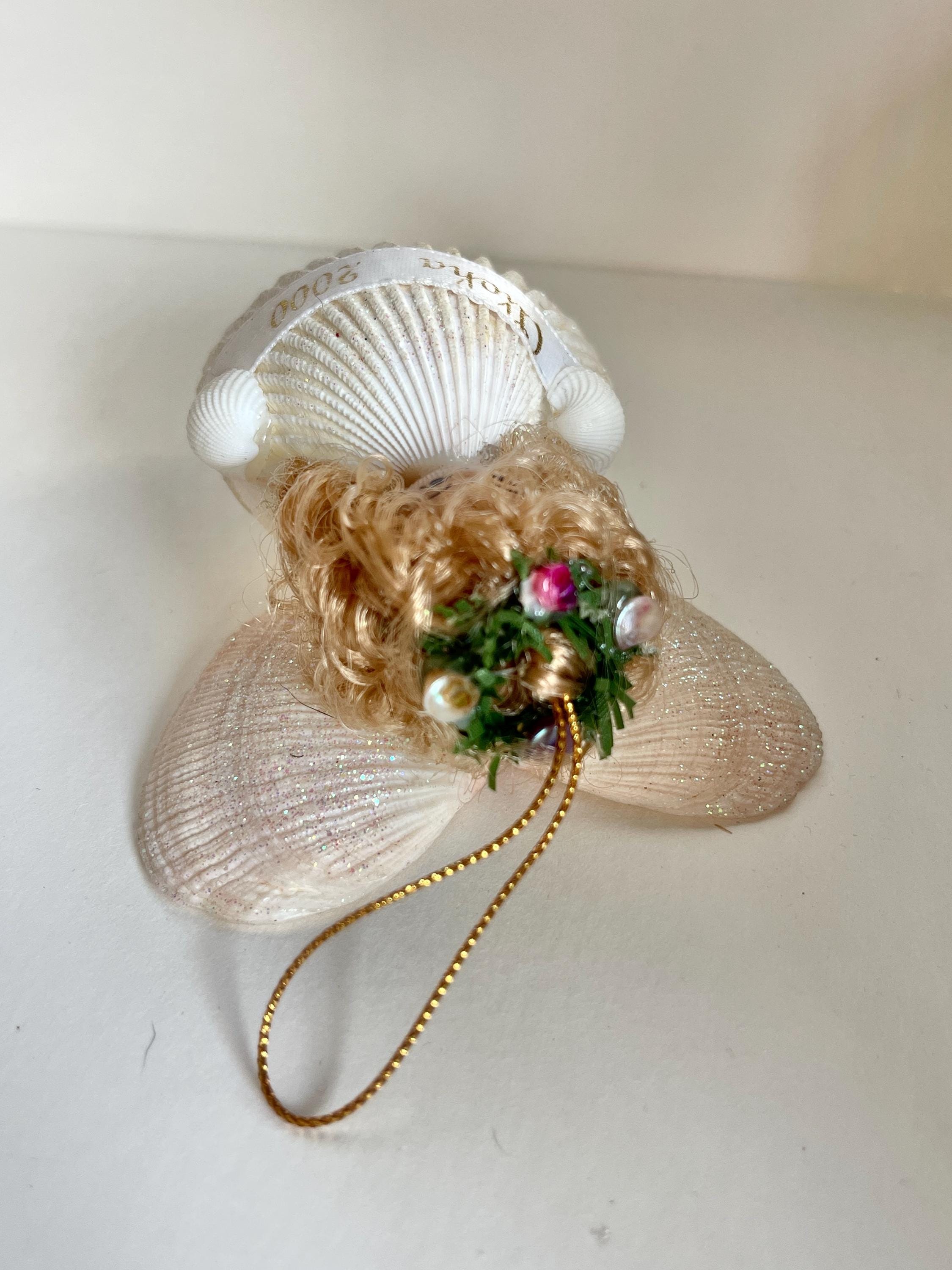 2000 Aloha Angel Shell Christmas Ornament - Etsy
