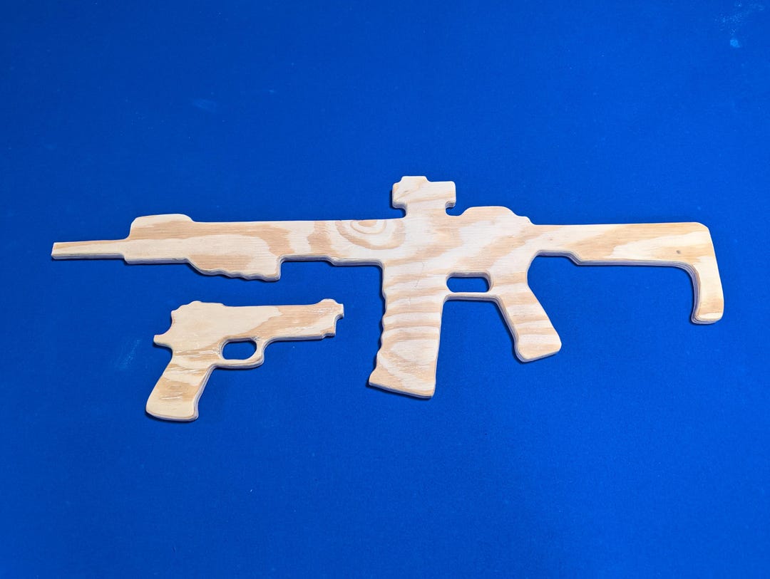 Toy Gun Set | AR-15 Rifle + Beretta Pistol - Realistic Toy Gun Set for ...