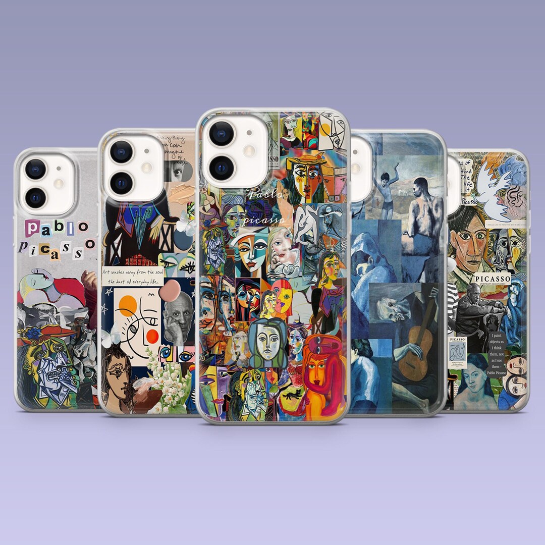 Pablo Picasso Phone Case Cubist Art Minotaur Cover for iPhone 16,15, 4 ...