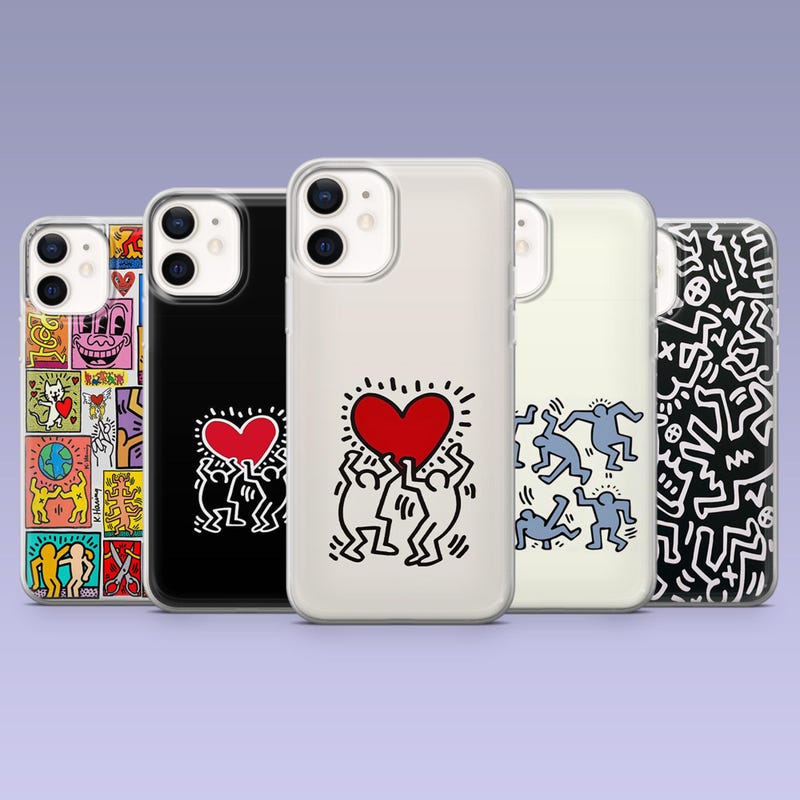 S25 Phone Case Keith Haring - Etsy