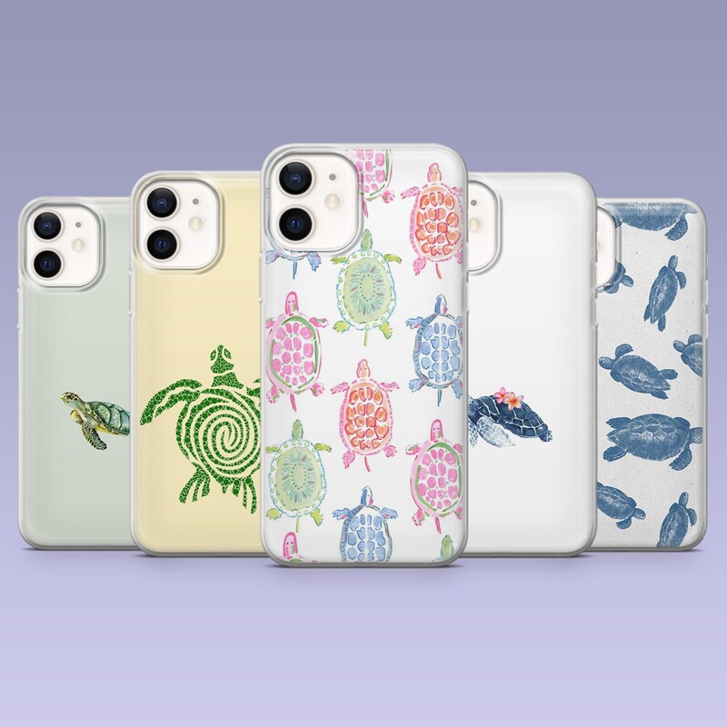 Turtle Phone Case - Etsy