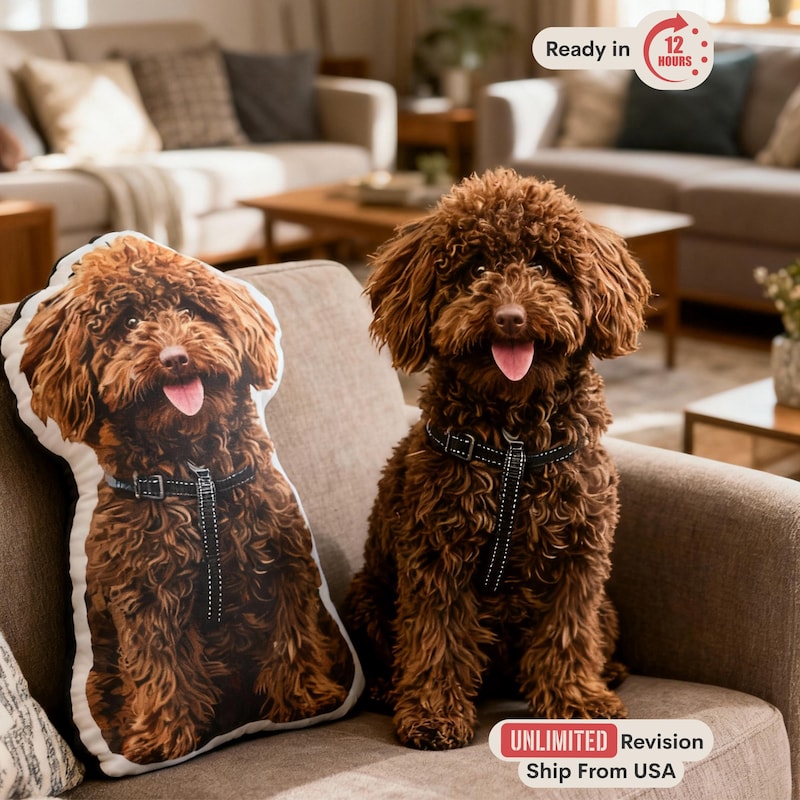 Custom Dog Pillow - Etsy