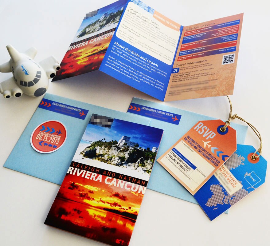 Pocket Size Travel Guide Destination Wedding Invite Quick - Etsy