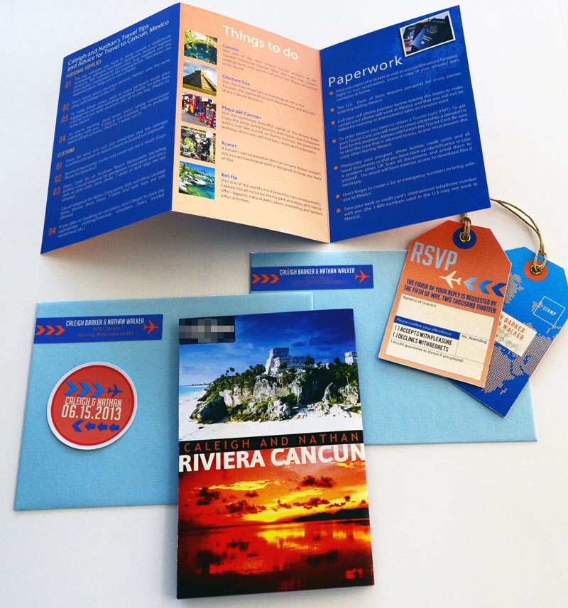 Pocket Size Travel Guide Destination Wedding Invite Quick - Etsy