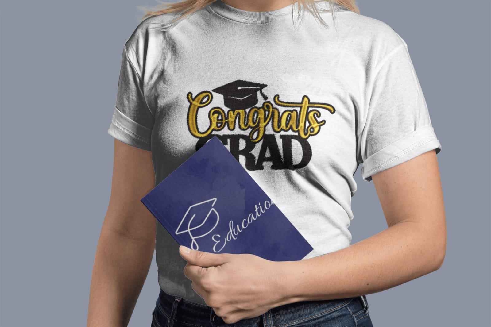 Congrats Grad Embroidery Design,graduation Cap Machine Embroidery File ...