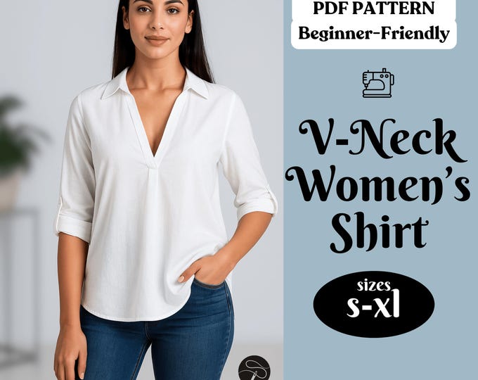 Crossover Top PDF Sewing Pattern and Printable Tutorial - Etsy Canada