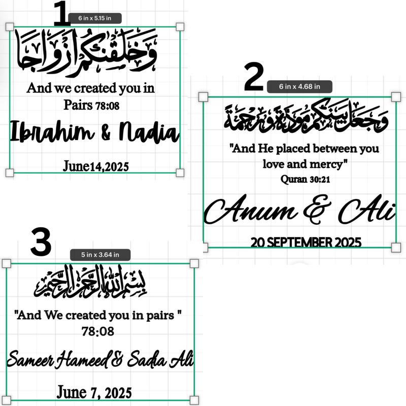 Custom Ring Mirror Tags - Etsy