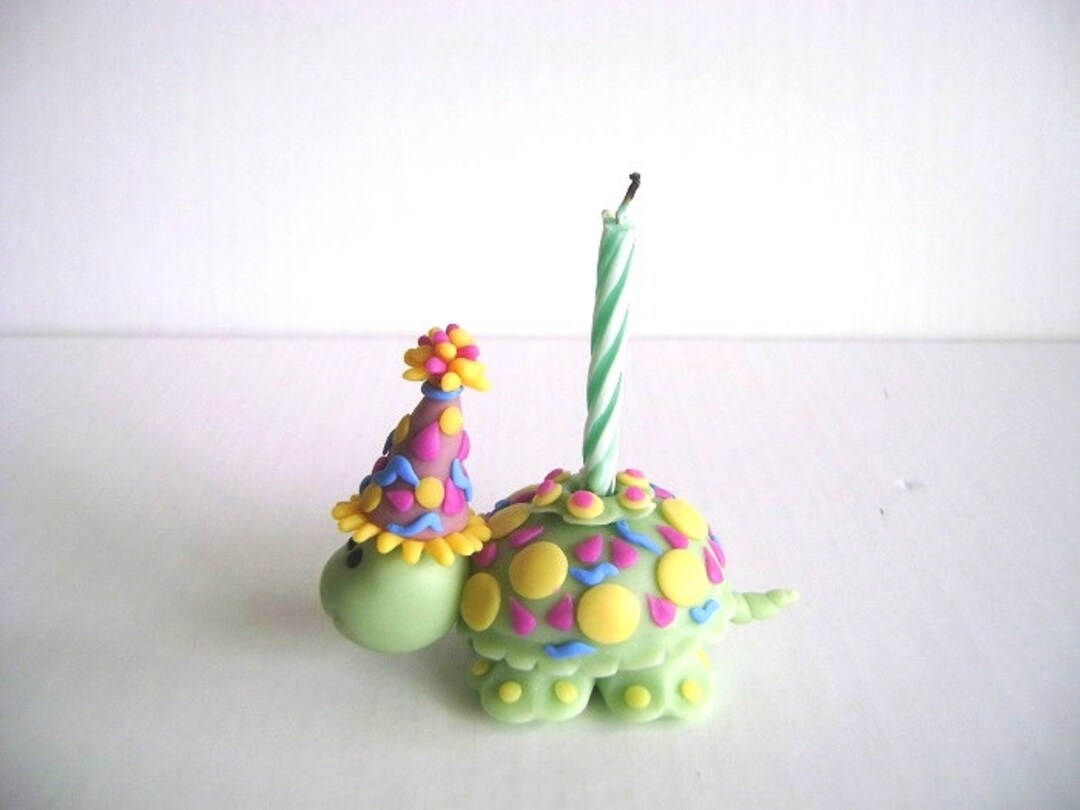 Kids Birthday Cake Topper Children's Birthday Cake Decor Turtle Cake ...