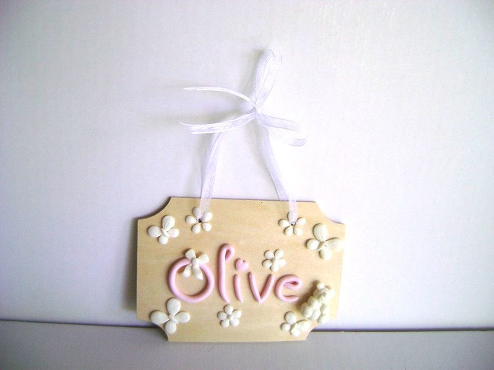 Personalized Kids Name Sign Kids Name Sign Nursery Wall Hanging Custom ...