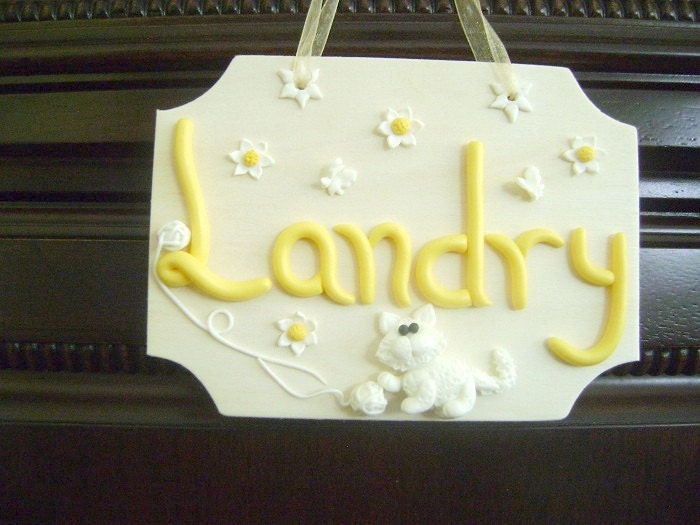 Personalized Kids Door Sign Custom Name Sign Kids Name Wall Hanging ...