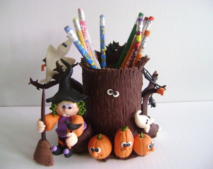 Halloween Decoration Pencil Holder Straw Holder Kids Gifts for ...