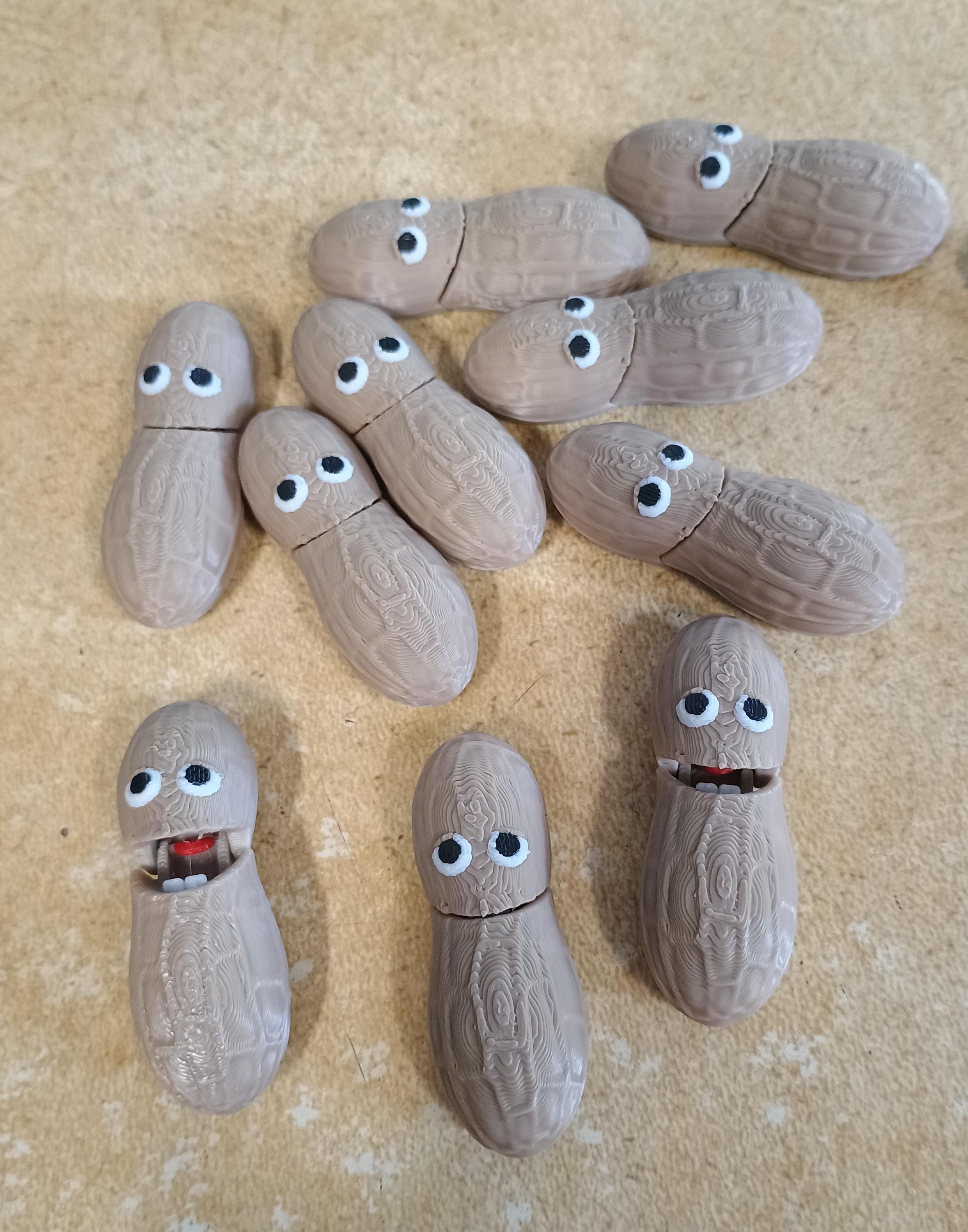 Peanut - 3D Printed Characters - Etsy