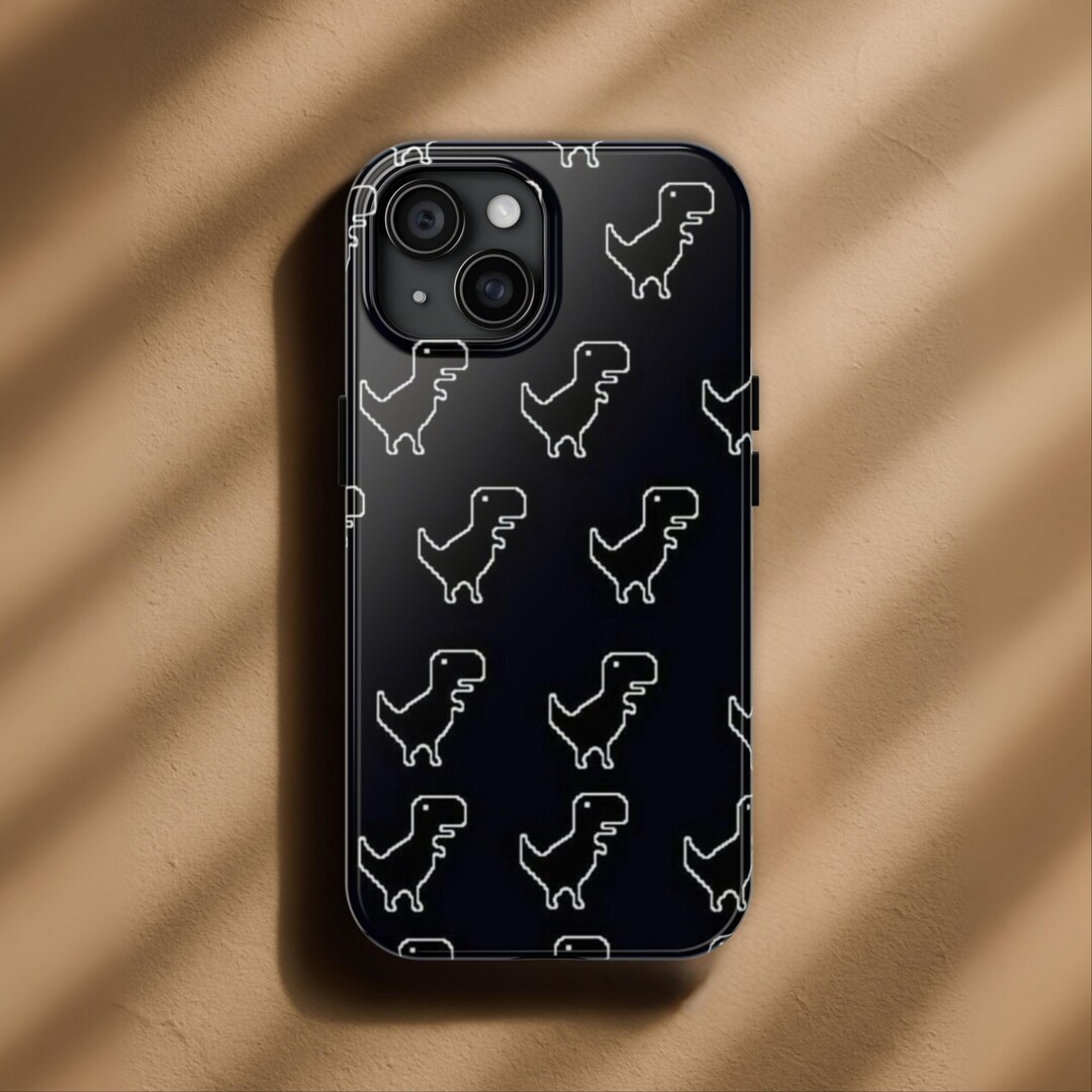 Dinosaur Phone Case, Aesthetic Dinosaur Cover, Kawaii Dino Case, Tough ...