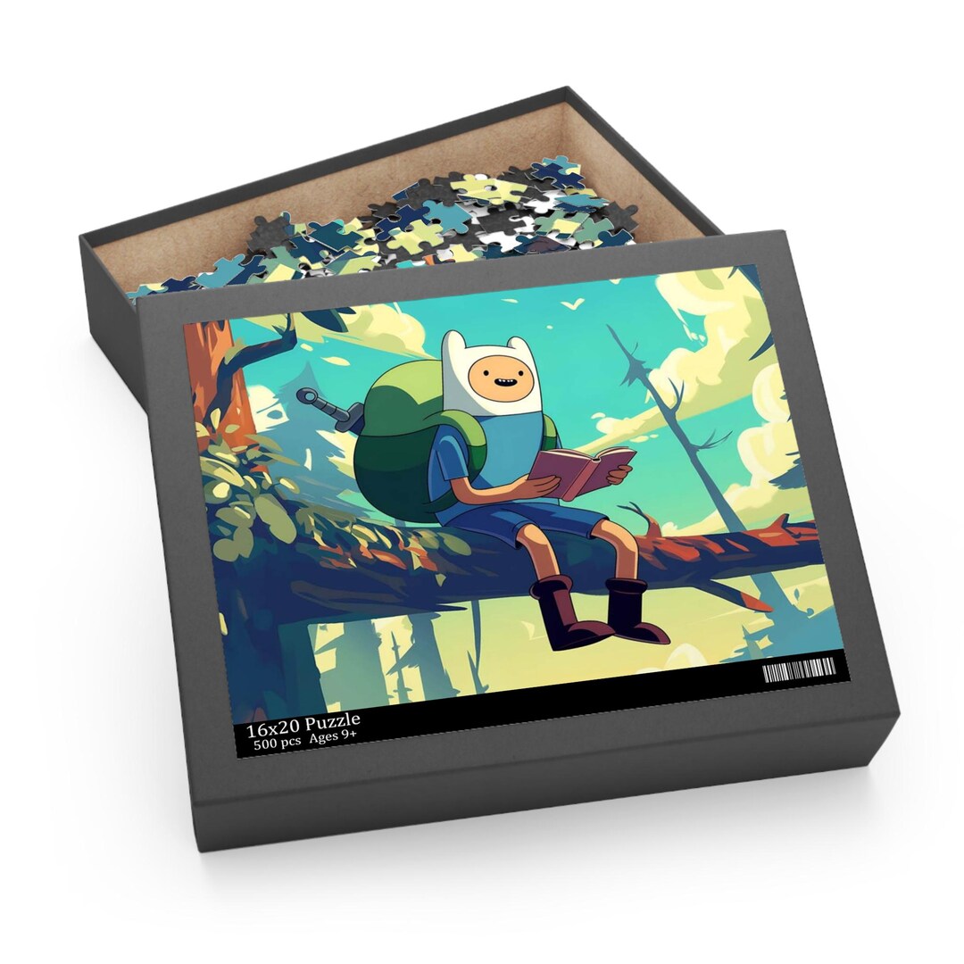 Adventure Time Puzzle - 120/252/500-piece, Fun Family Game, Colorful ...