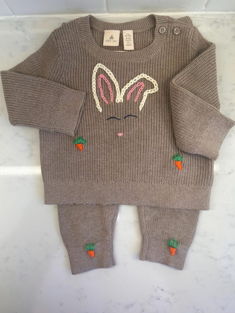 Easter Sweater Set - Etsy