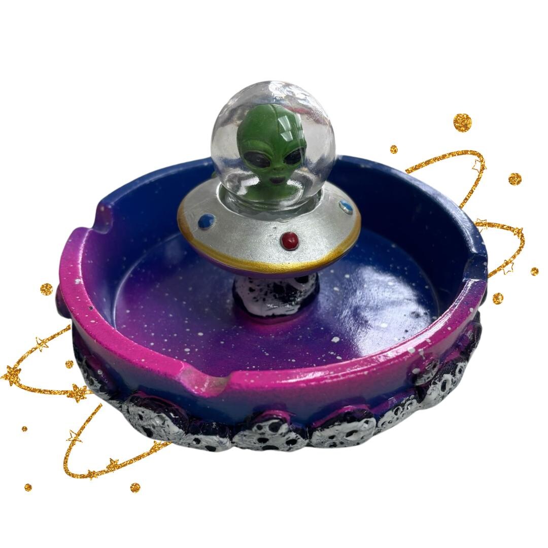 Alien Ashtray With Springing Head – Out-of-this-world Fun - Etsy