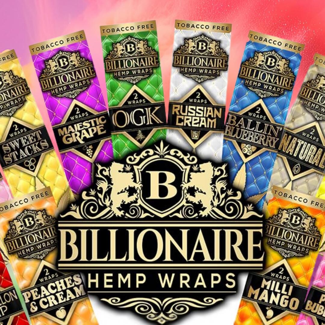 Billionaire Wraps 8 Packs or 25 Packs! Chose Your Flavor! - Etsy