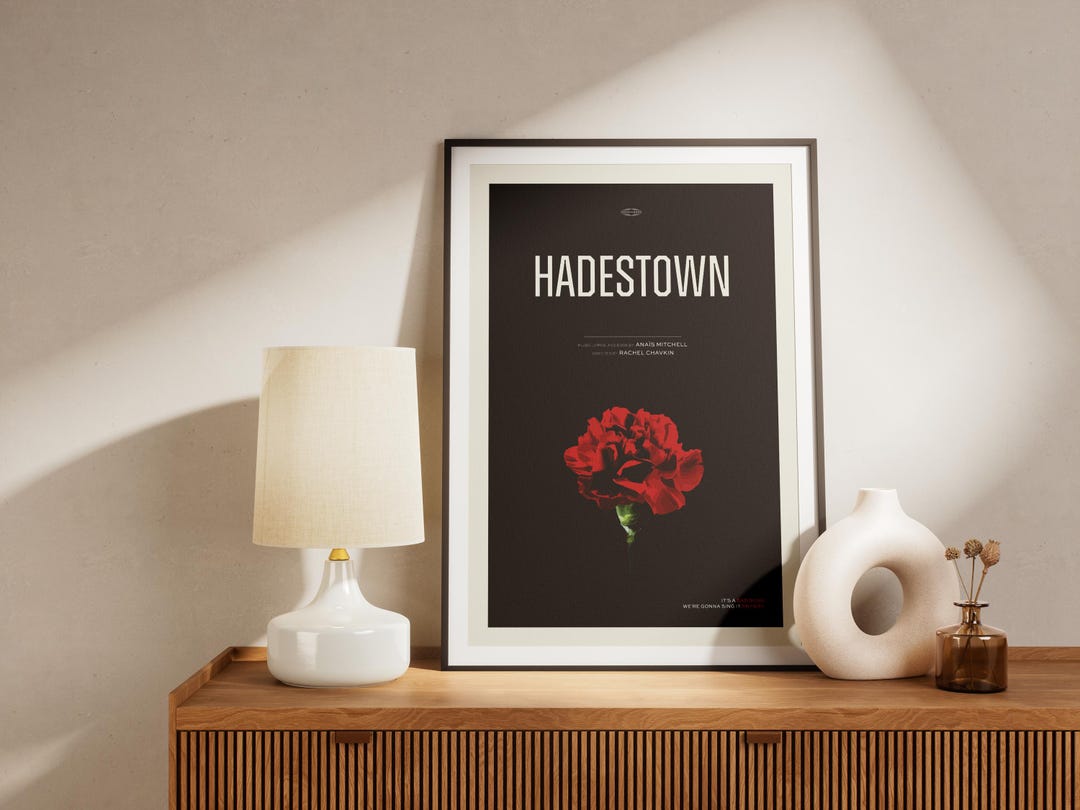 Hadestown Broadway Poster: Matte Vertical Theatre Wall Art - Etsy