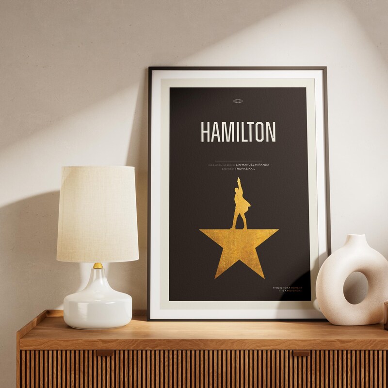 Hamilton Musical Poster - Etsy