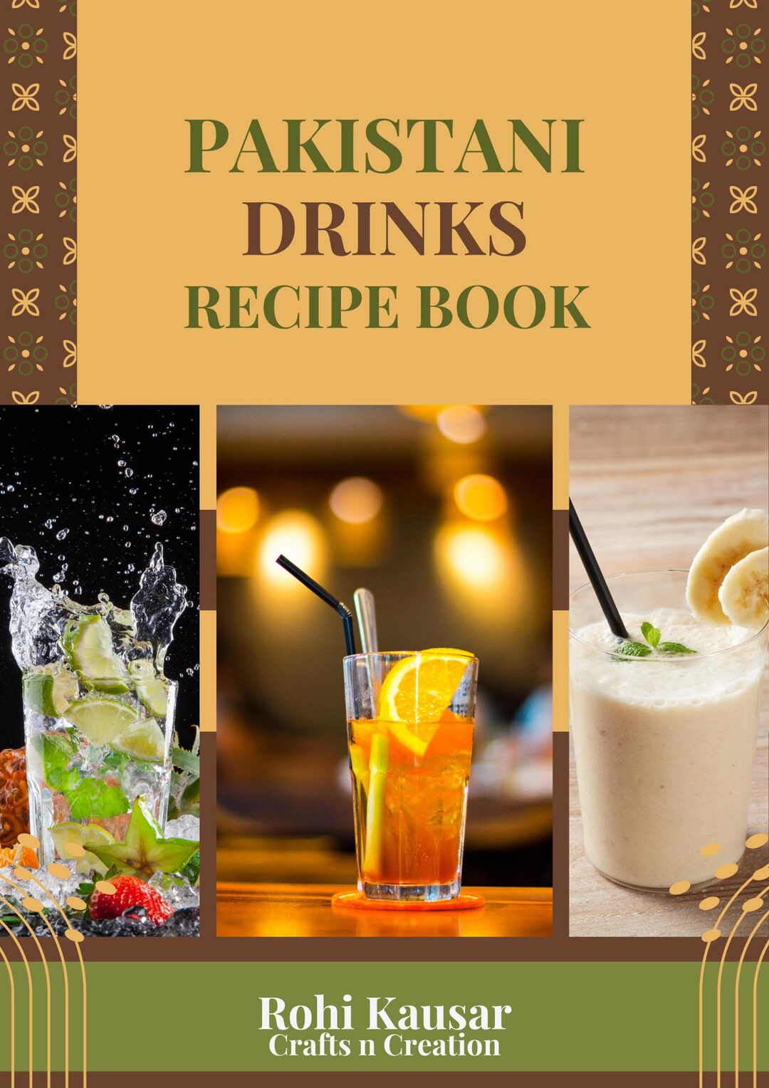 Pakistani Drinks Recipe Book: Authentic Homemade Recipes (digital ...
